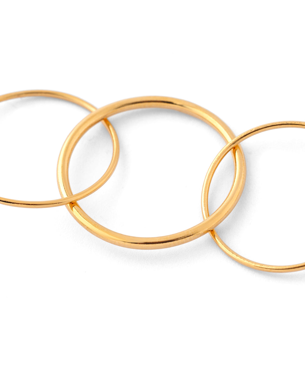 [ANEMONE] [Stainless Steel] 4-Row Metal Line Ring [Smooth] [TESHIGOTO ...