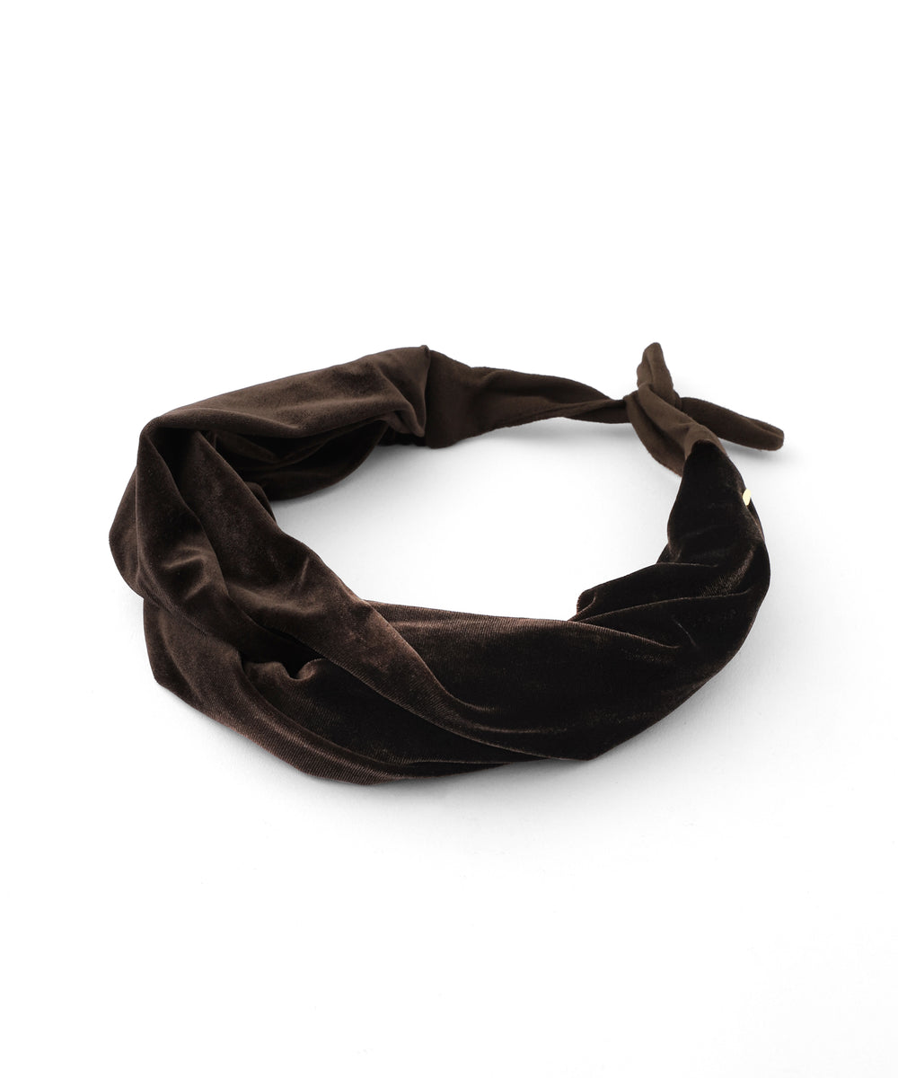 [ANEMONE] Velour Back Wire Turban | SANPO ONLINE
