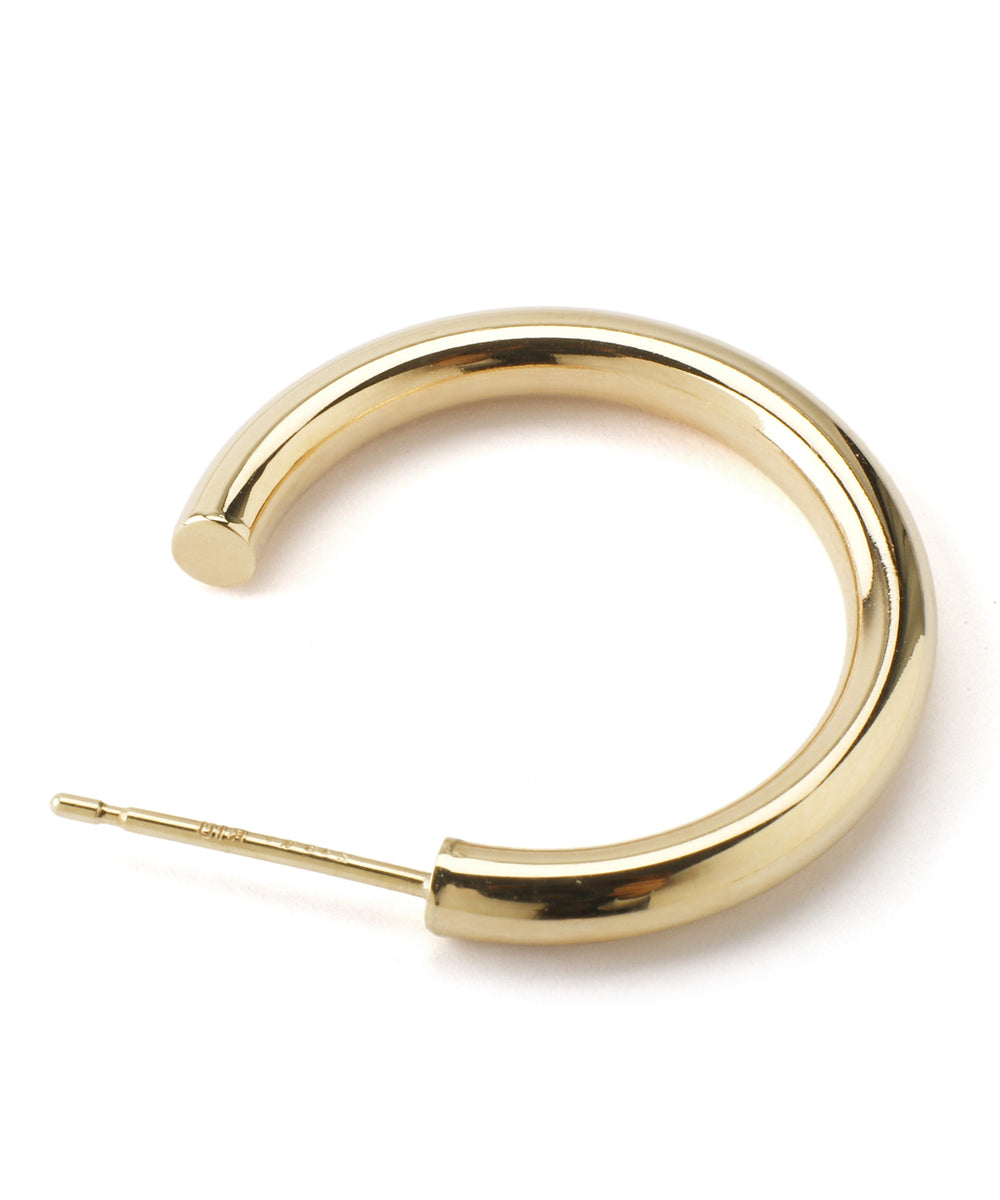 [SIENA ROSE] Pipe Half Hoop Earrings [L] | SANPO ONLINE